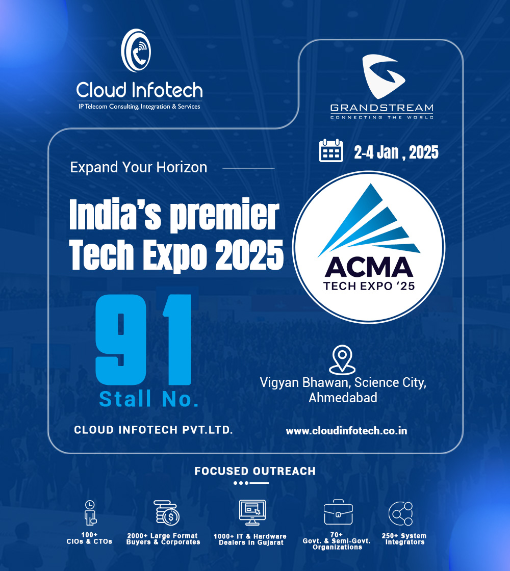 Upcoming Tech Events | Grandstream & Cloud Infotech – Grandstream India